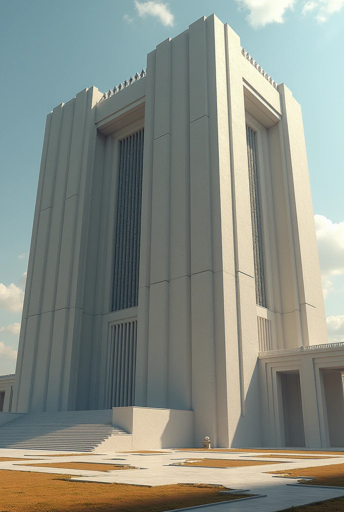 Big wide building whole - SeaArt AI