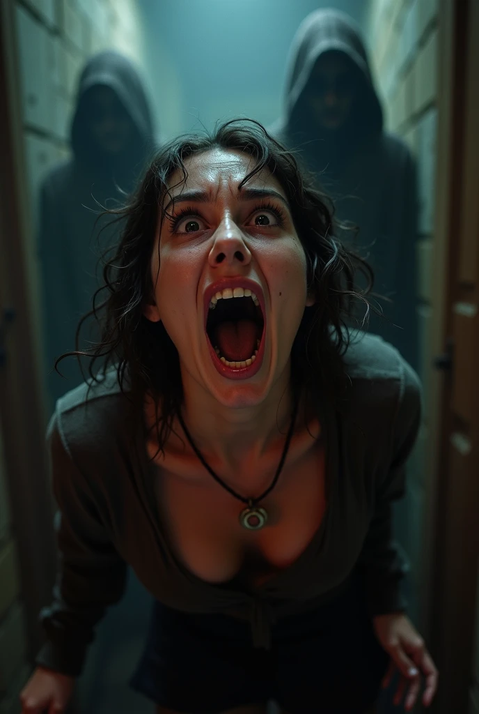 Make her scream - SeaArt AI