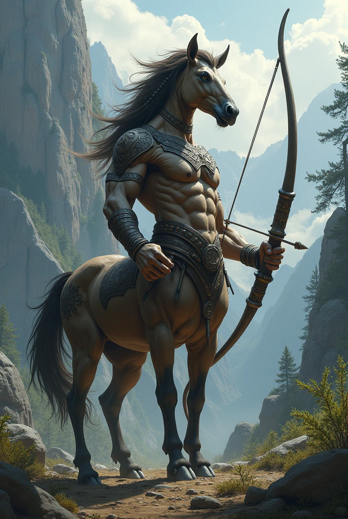 Centaur, half man half horse - SeaArt AI