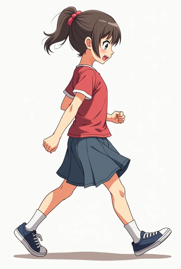 A very energetic Japanese anime-style picture {x} Picture of a girl ...
