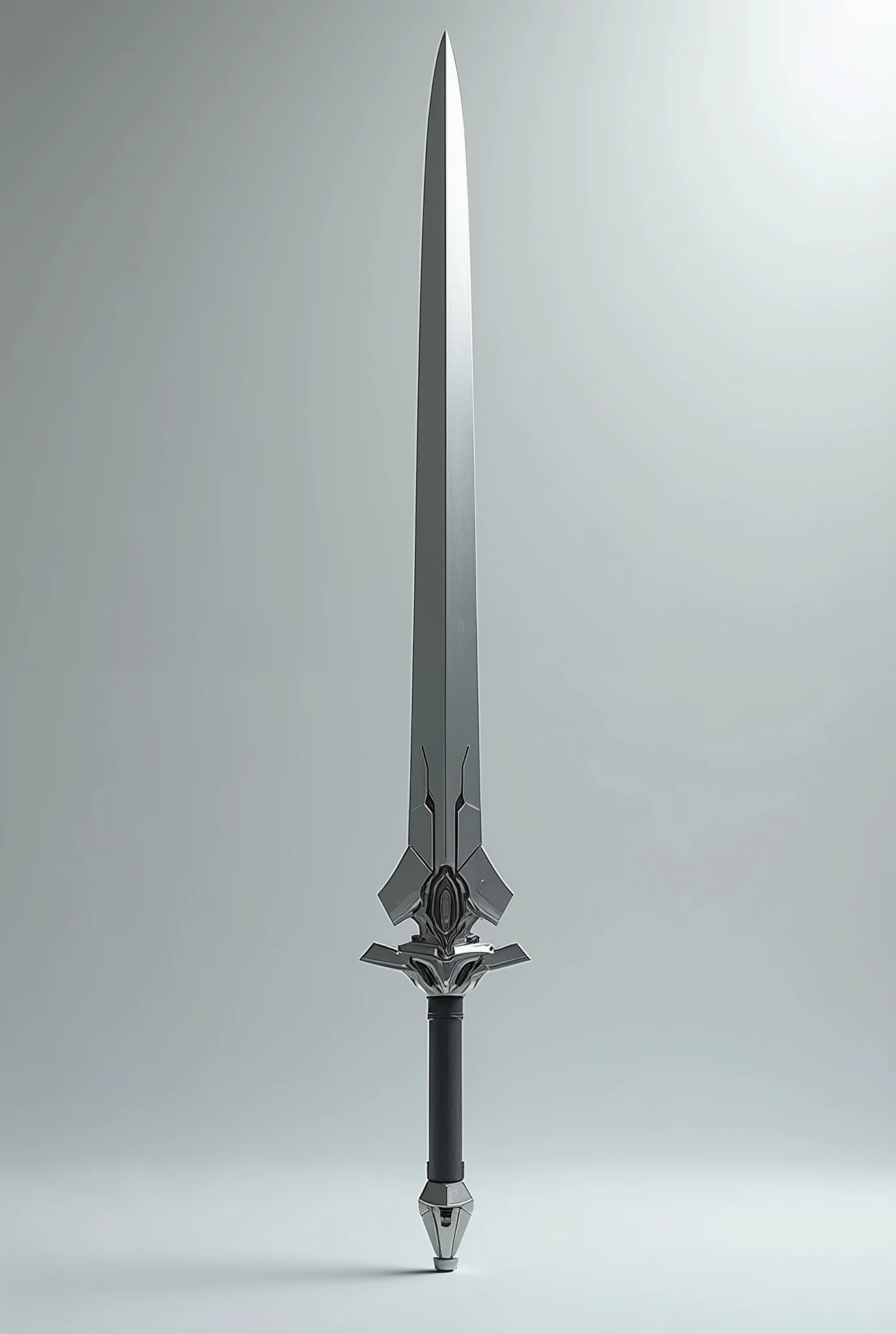 Arafed sword with a pointed blade on a white background - SeaArt AI