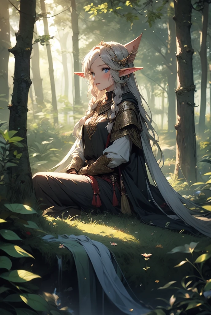 Mythical forest elf - SeaArt AI