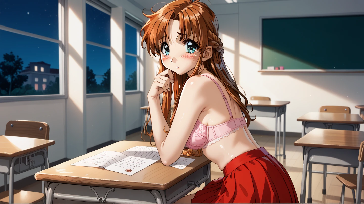Detailed background, shiny skin, rating safe, komirin, seina - SeaArt AI