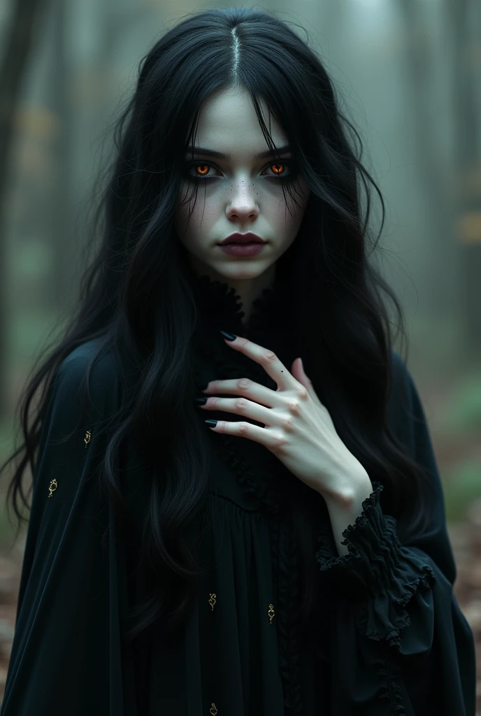 Beautiful human girl * fur: pale and almost translucent , with dark ...