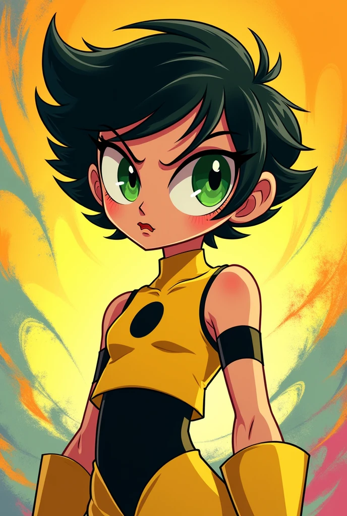 Powerpuff yellow - SeaArt AI