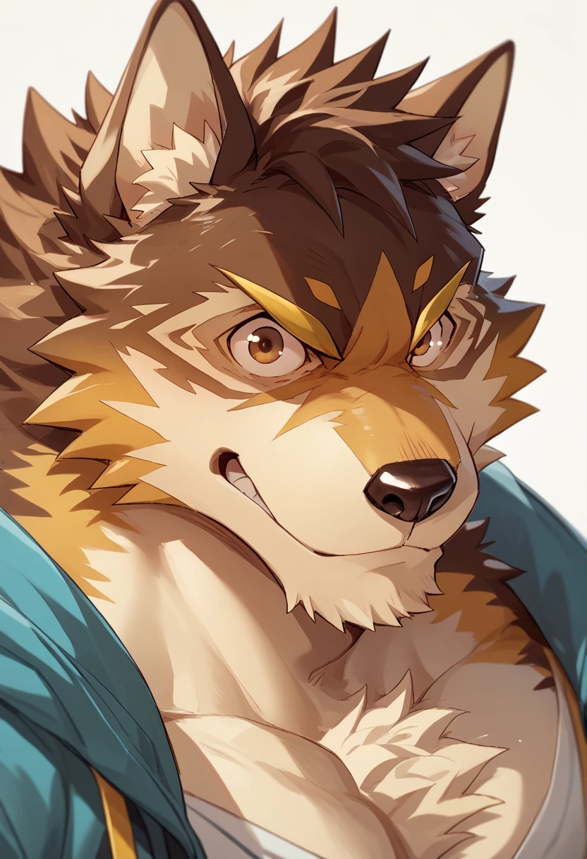 Furry,Live Hero,Prupasia , German grazing dog,muscle, perfect face ...