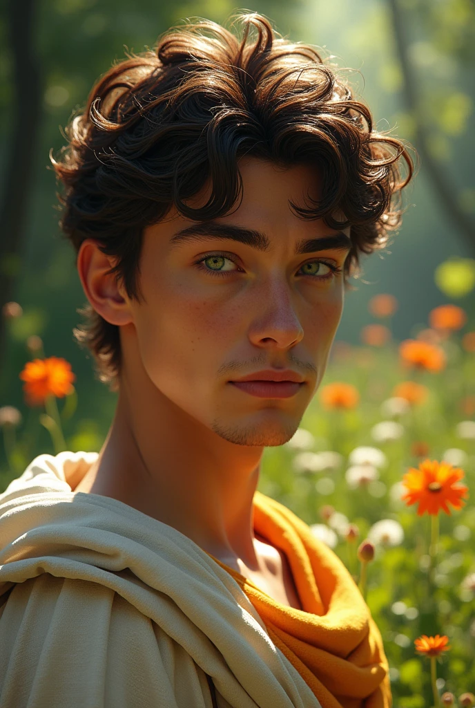 An ultra-realistic photo of the Greek hero Perseus the hero, still a ...