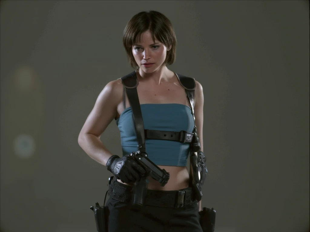 Sienna Guillory, Sienna Guillory as Jill Valentine on movie Resident ...