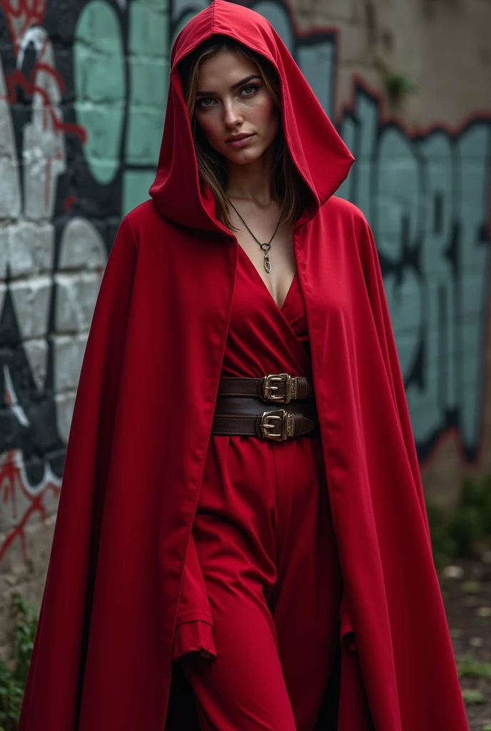 Busty actress ((look alike of Jessica Phills))You see a full - SeaArt AI