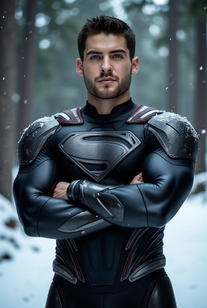 Full body shot of a muscular attractive Cody Christian, with short ...