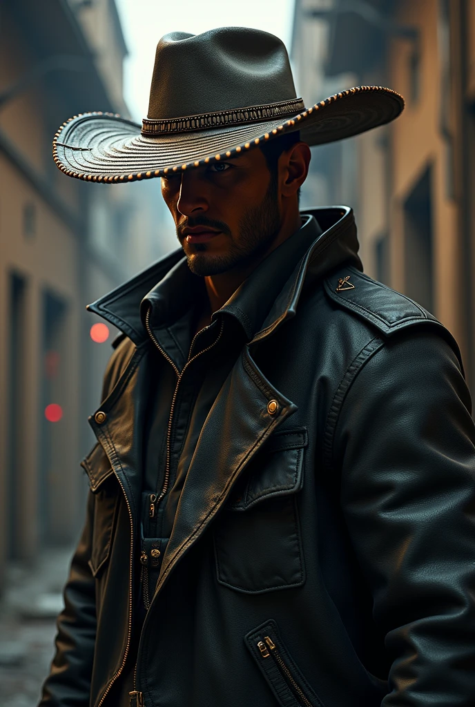 Agent Cypher from the game Valorant wearing Lampião's hat instead of ...