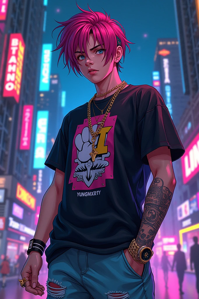 Creates an anime rapper with an American cut, Picking the name ...