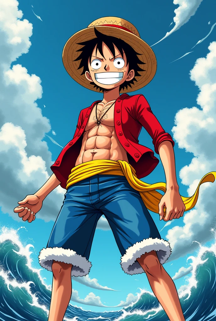 Inoxtag Luffy - SeaArt AI