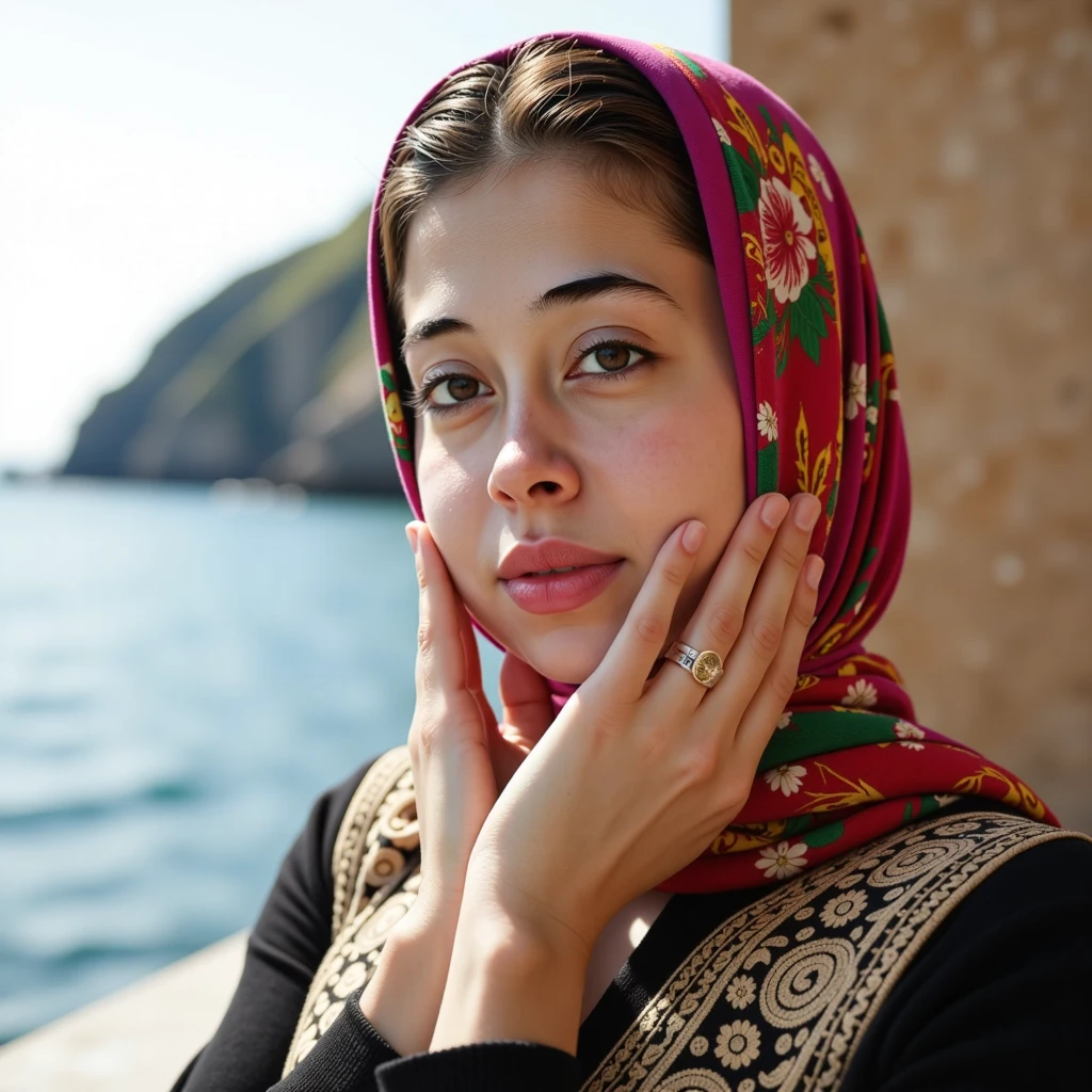 One real persian women, beautiful detailed eyes, beautiful detailed ...