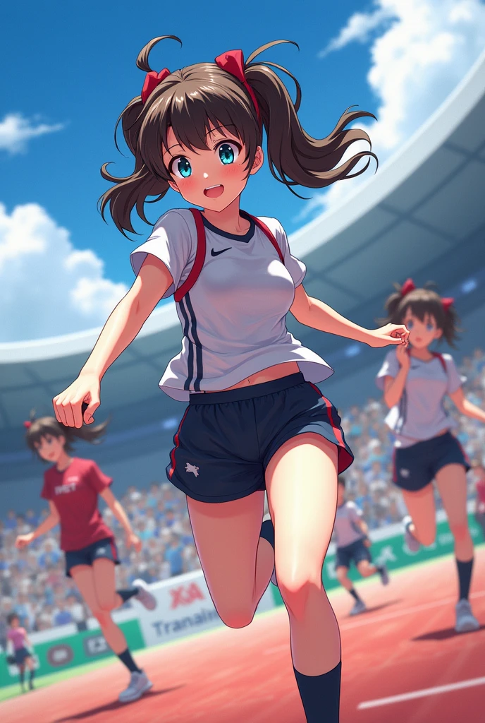 Anime athlete girls - SeaArt AI