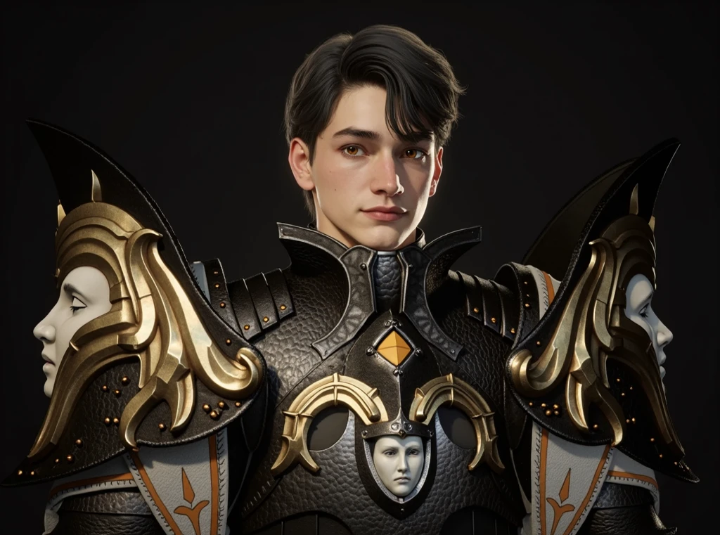 Sci-Fi/Fantasy Character Prompt: The Three-Faced Knight Subject - SeaArt AI