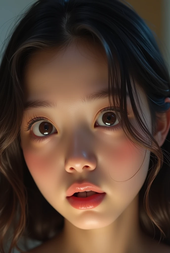 Close-up of a student named Ana, with a curious expression - SeaArt AI