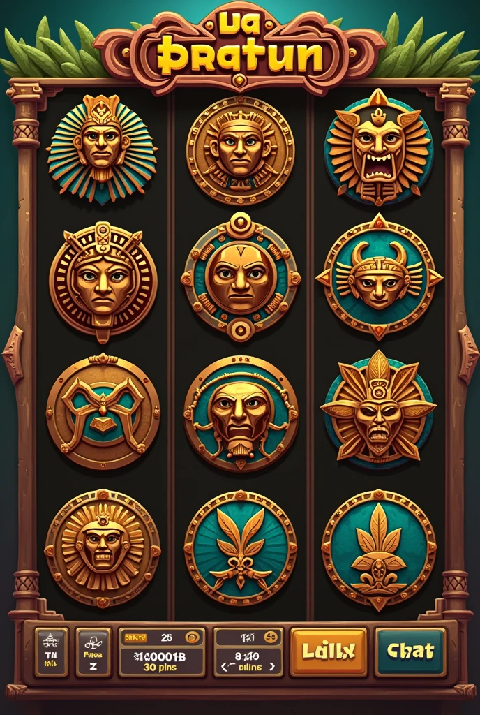 Emphasis on 2D,Hand-painted feel,Phnom Penh Sturdy Aztec-style SLOT ...