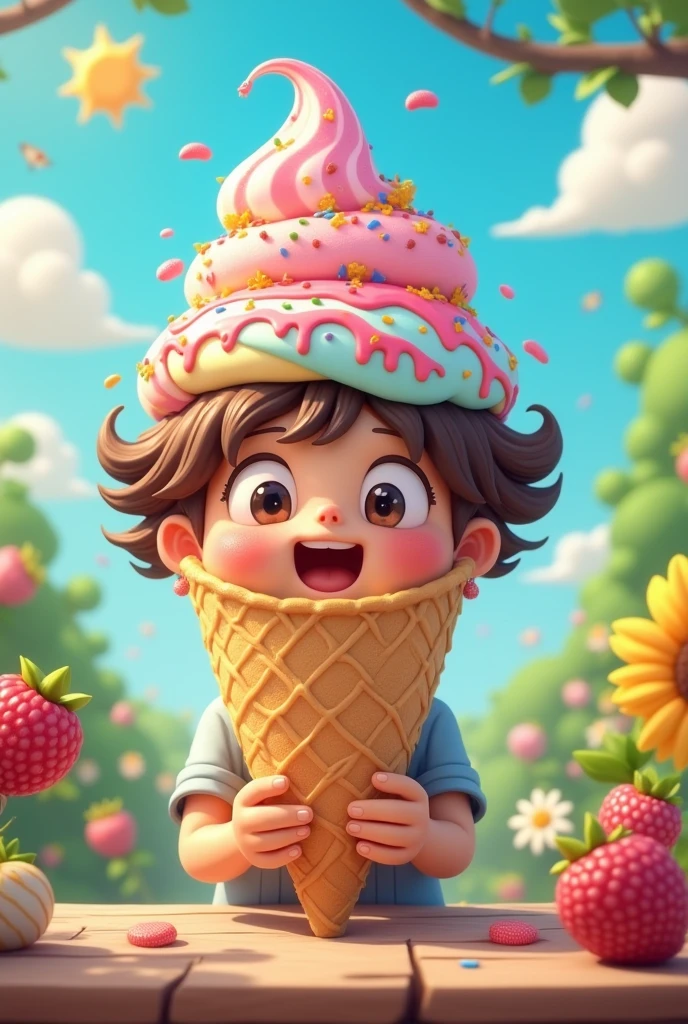 Ice cream lover - SeaArt AI