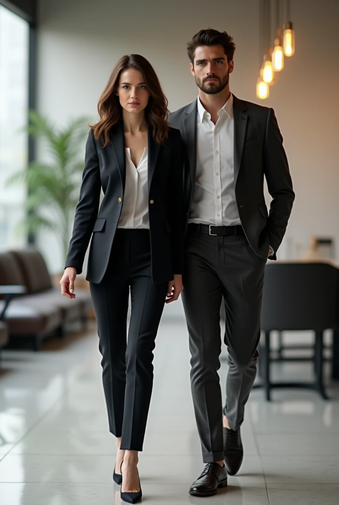 Role reversal couple - SeaArt AI