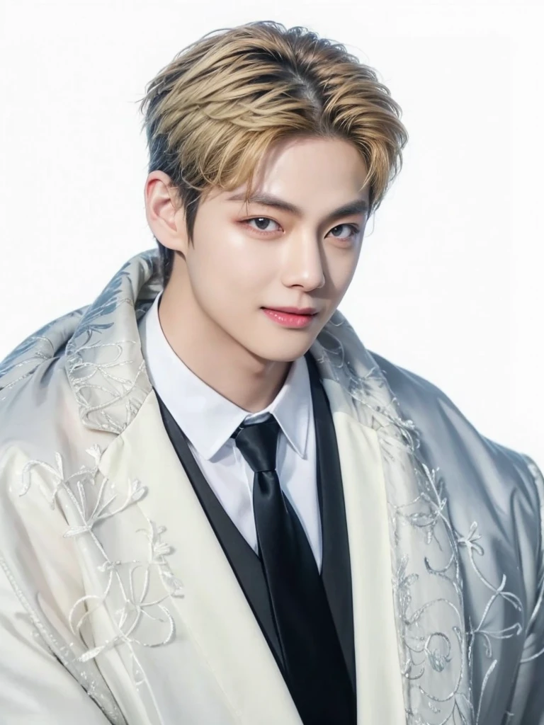 Kim Taehyung from BTS face, small and serious eyes, beautiful lips ...