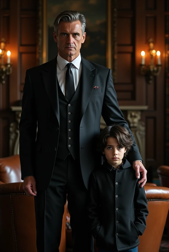 Gabriel Torrance: Standing tall and exuding dominance, Gabriel wears an ...