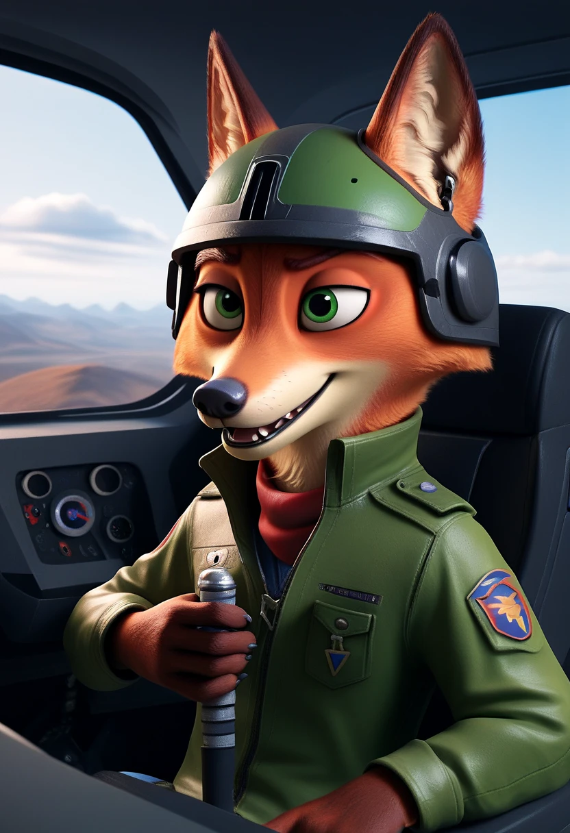 Nick the Fox Man in Zootopia。Star Fox's World 。 posing in a cool way ...