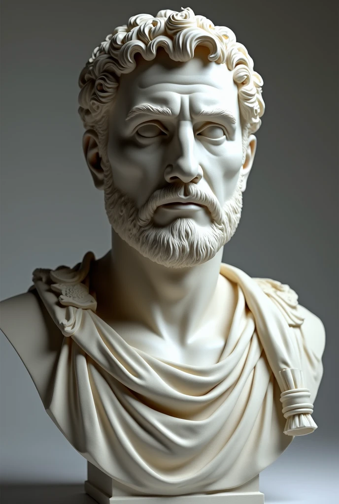 Bust Roman sculpture of an Italian Roman count - SeaArt AI