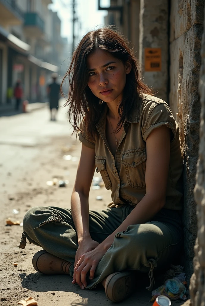 OK, I like the image on the left , but you can make this girl look poor ...