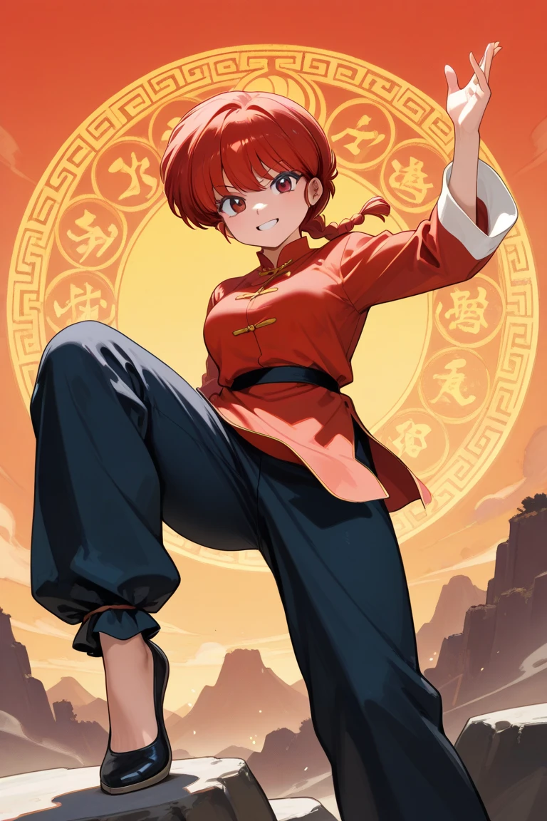 (solo:1.3),1girl\(Ranma, the main character of anime\(Ranma1 - SeaArt AI