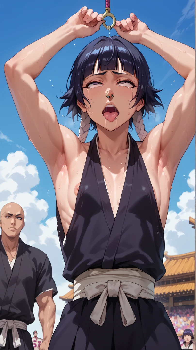 A picture, inspired by Kentaro Miura, trending on pixiv, soifon from ...