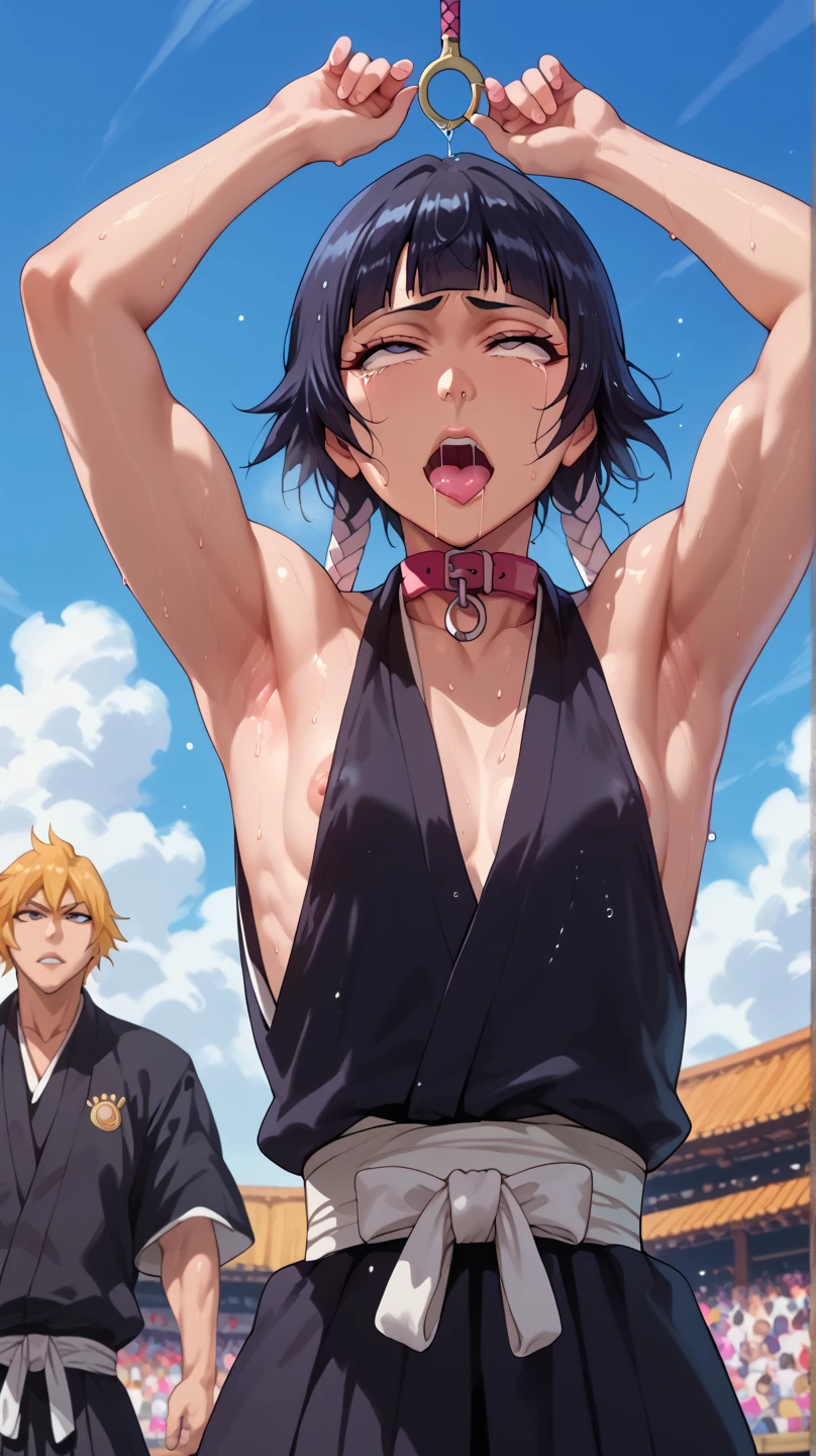 A picture, inspired by Kentaro Miura, trending on pixiv, soifon from ...