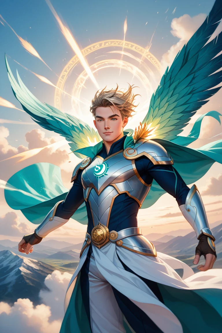 "An epic depiction of the hero 'Windstriker,' a nimble and graceful ...