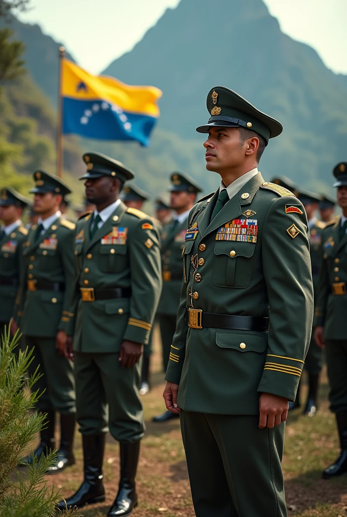 Venezuelan military - SeaArt AI