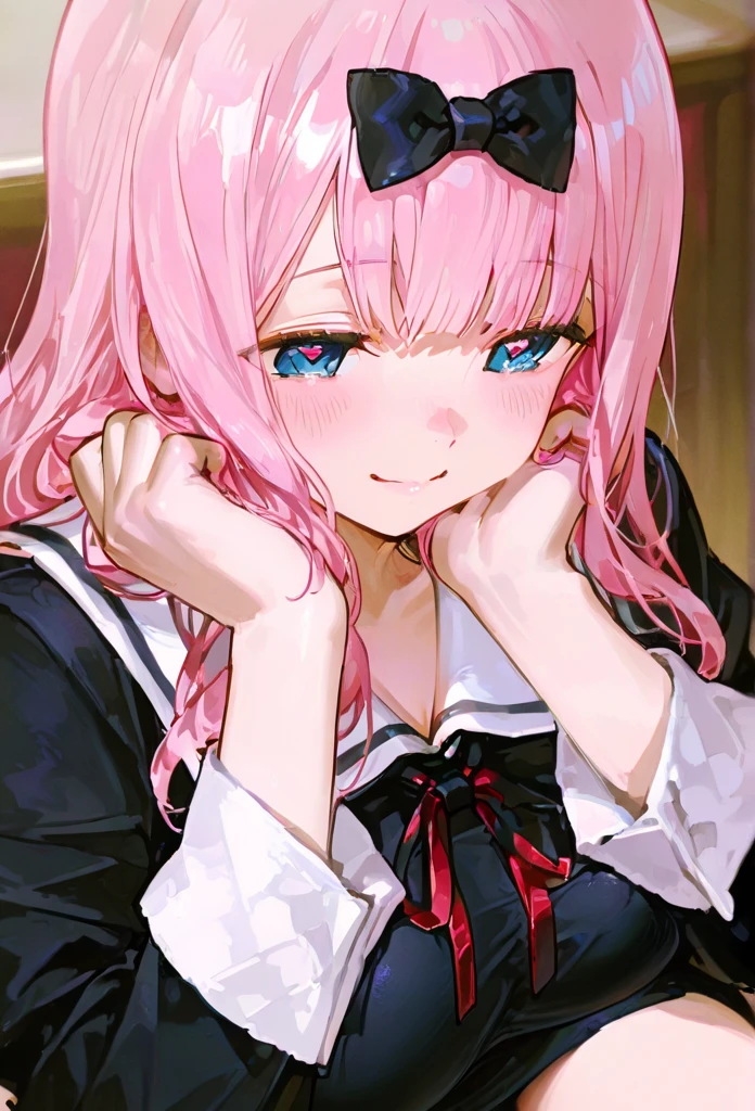 top quality , masterpiece, 748cm style , 1 girl, Fujiwara Chika - SeaArt AI