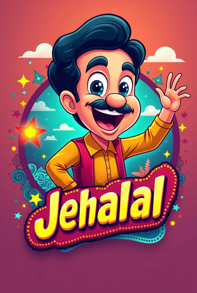 Jethalal club logo for YouTube - SeaArt AI