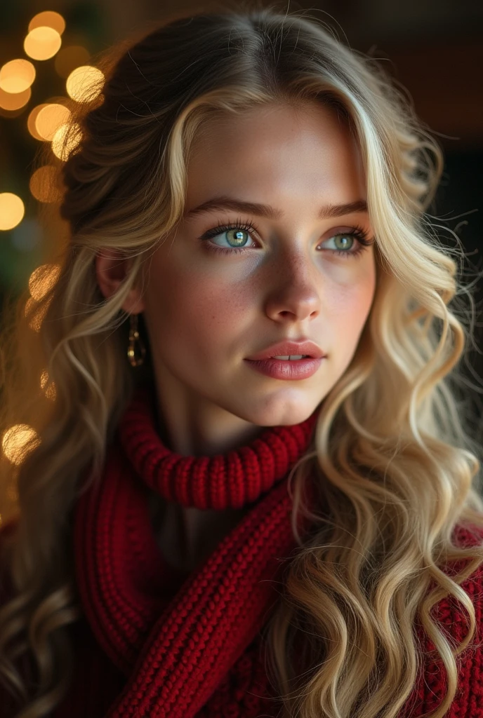 Romantic partner of the character , Is he blond with green eyes - SeaArt AI