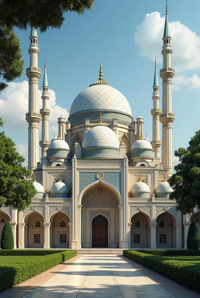 Beautiful islamic masjid pictures - SeaArt AI