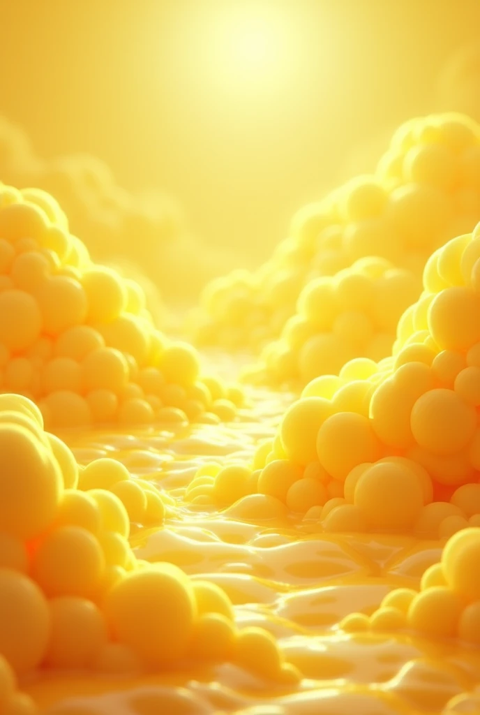 Animated yellow clouds or waves - SeaArt AI