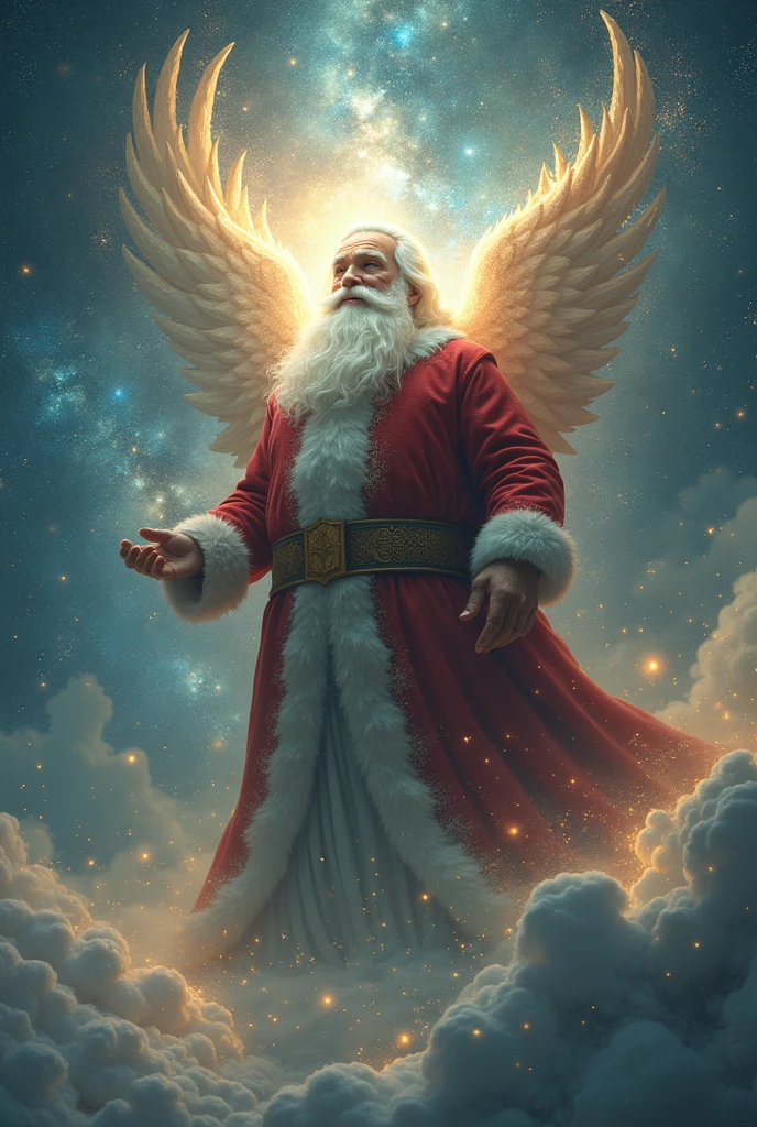 Believe me Santa Claus fissioned with God - SeaArt AI