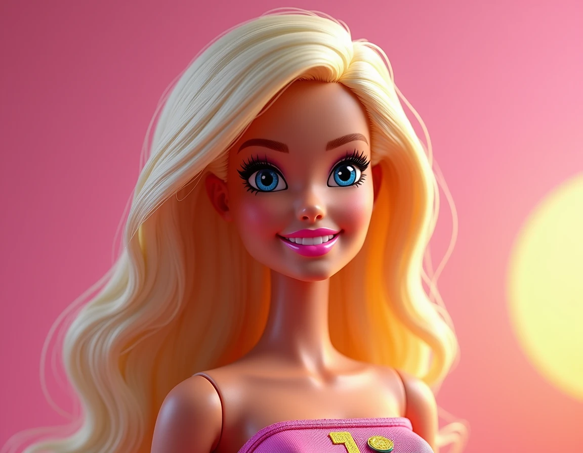 Barbie, 4K, cartoon, Rolling the Eye - SeaArt AI
