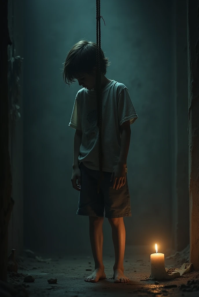 boy hanged - SeaArt AI