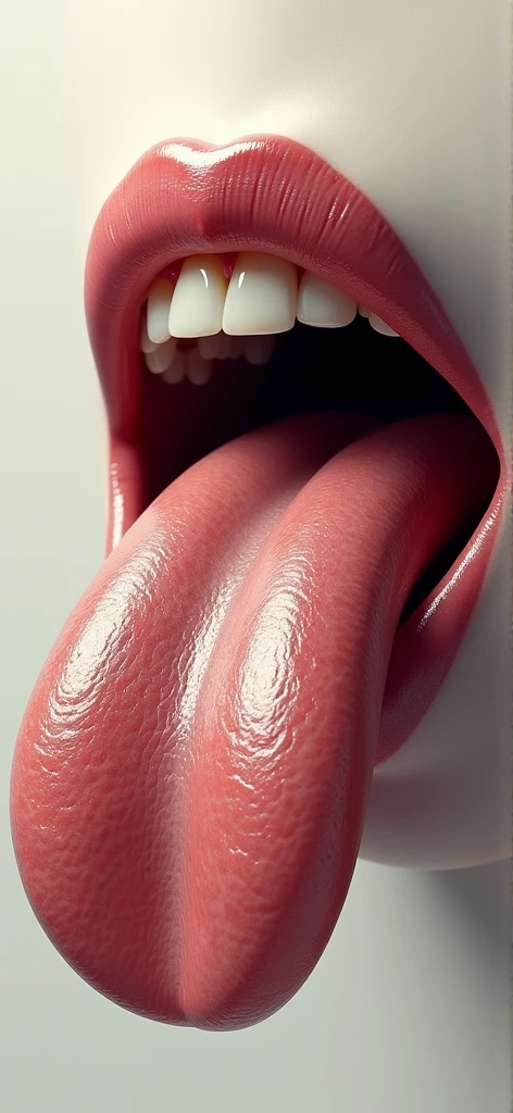 Large Masculine Human Tongue - SeaArt AI