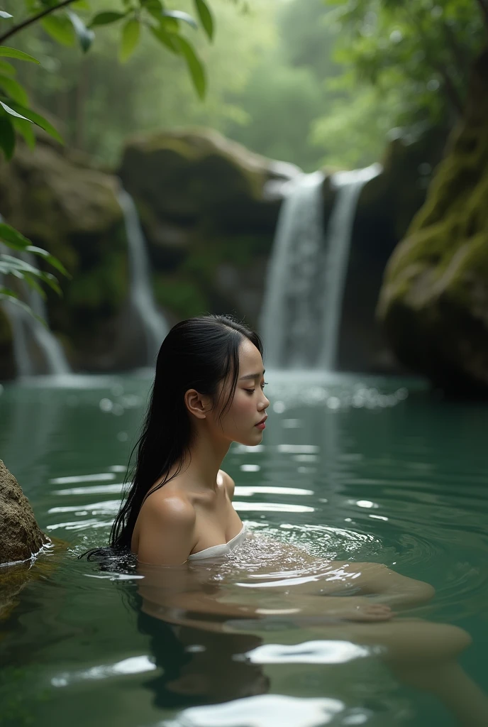 Thai Girl Bathing - SeaArt AI