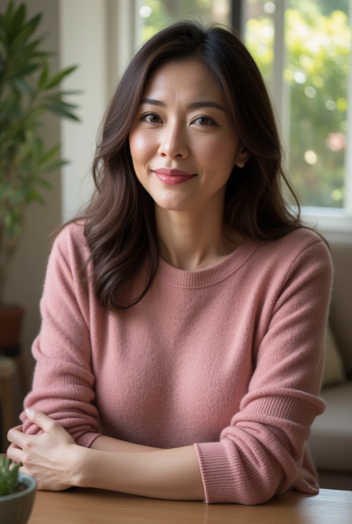 Mature Woman, Japanese, 48 years old (Mature Beauty: 1.5), gentle and ...