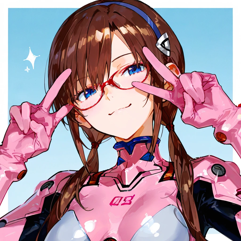 top quality , masterpiece, 748cm style , 1 girl, Neon Genesis Evangeli ...