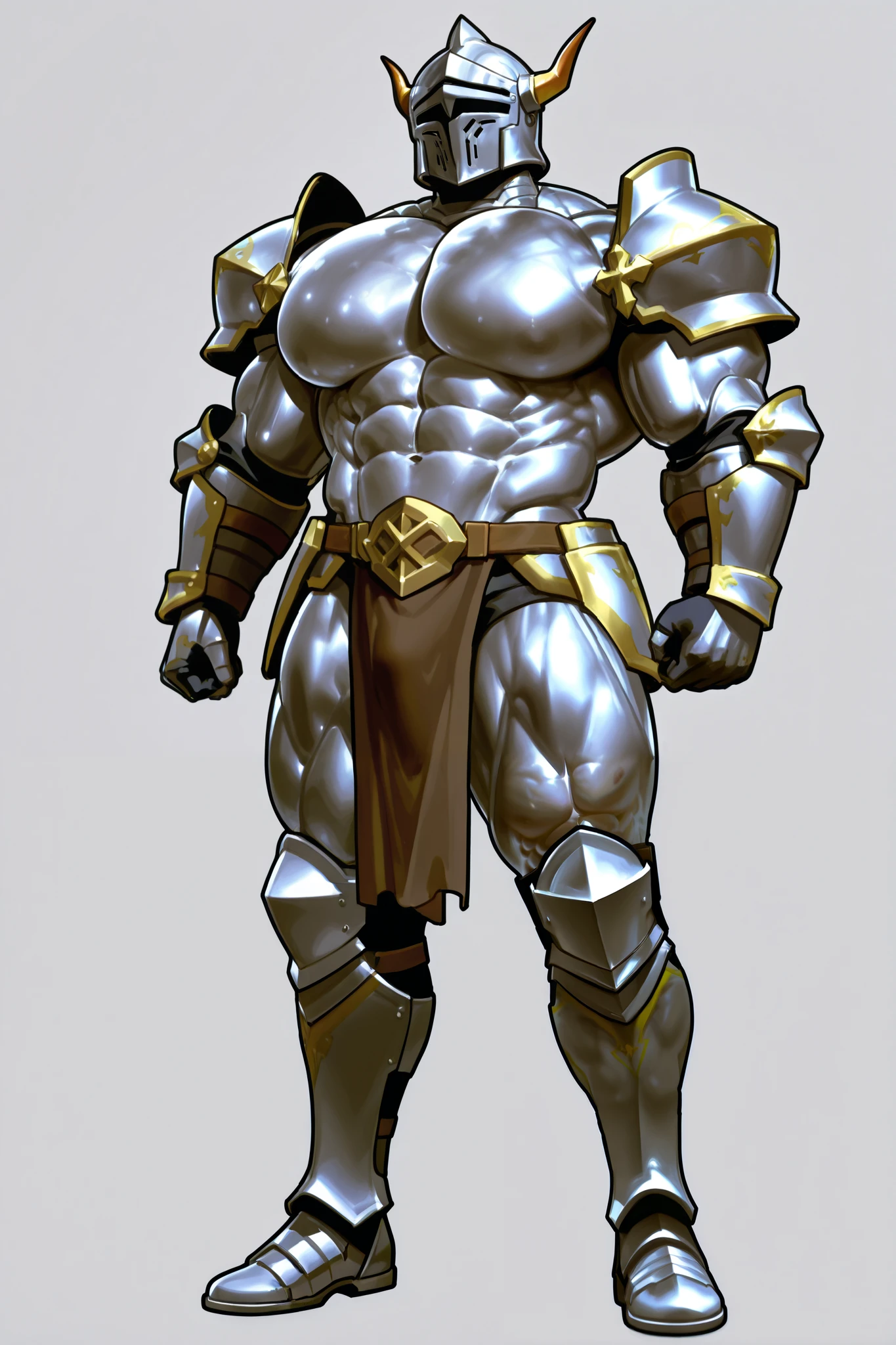 A close up of a man in armor with a helmet on - SeaArt AI