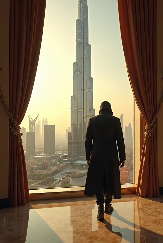 Hitman 3 Dubai background - SeaArt AI