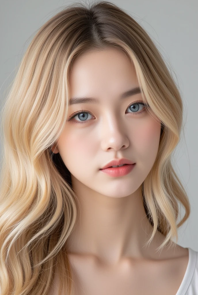 A blonde woman, highly detailed, realisitc - SeaArt AI