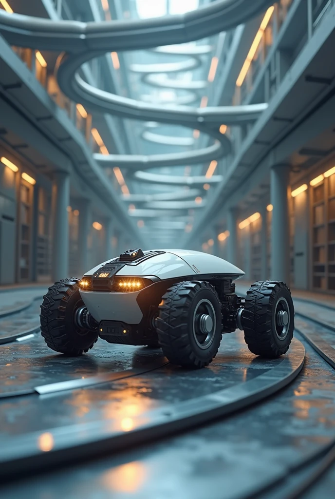 Line follower background and robot wheels 3 - SeaArt AI